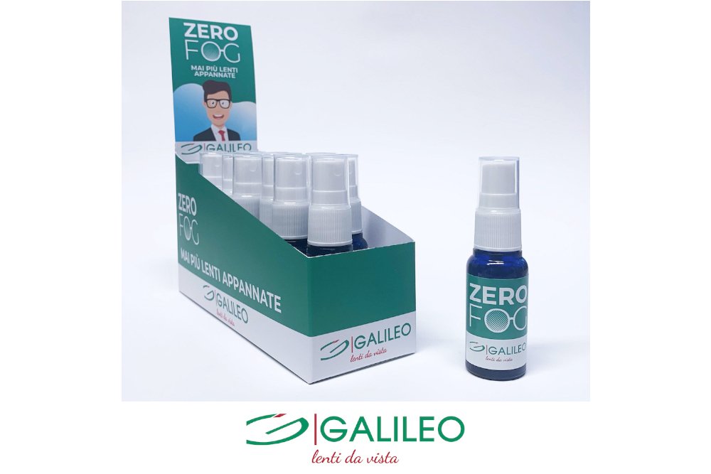 Lenti trasparenti e visibilità ottima con lo spray Zero Fog di Galileo